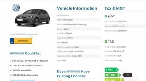 Free Car Specs by Entering Registration - Rapid Car Check