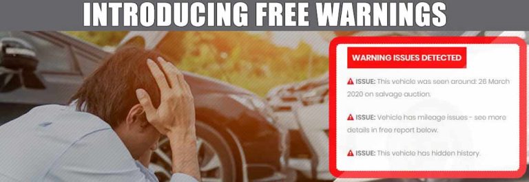 Introducing Free Warnings - Rapid Car Check